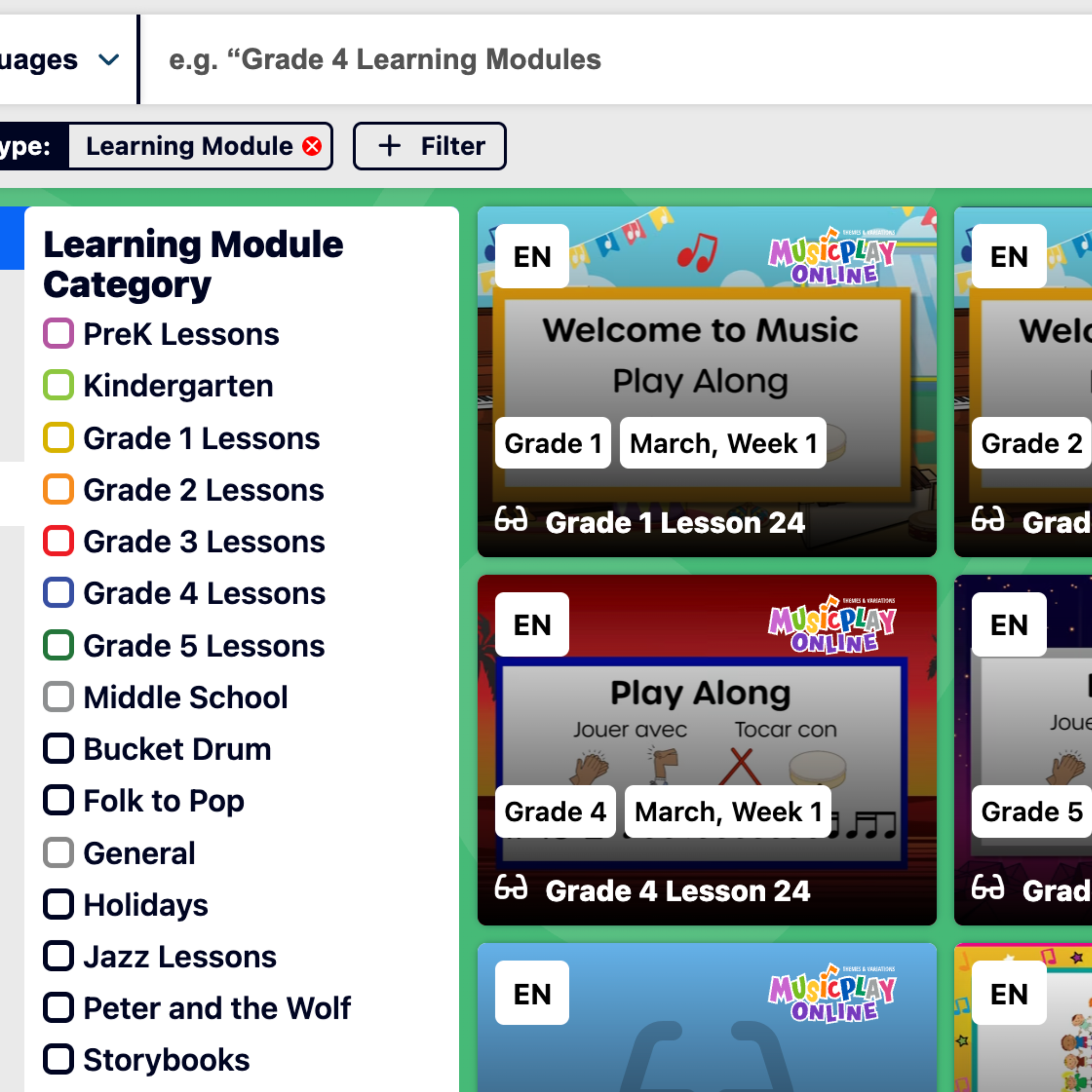 Learning Modules | MusicplayOnline